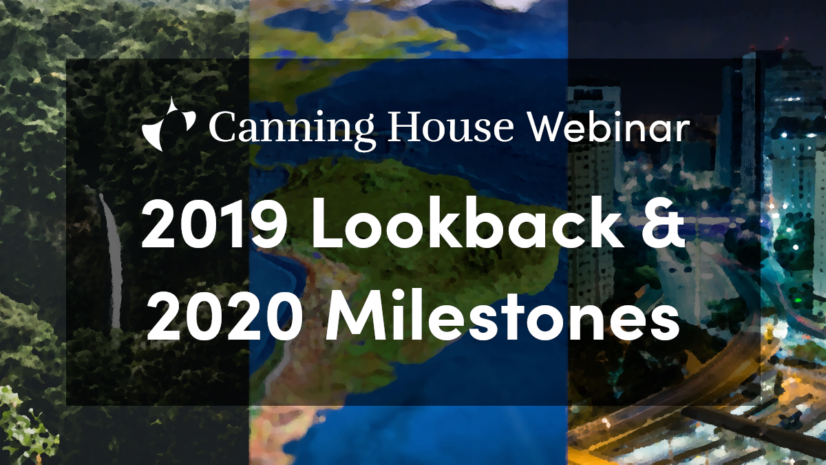 Webinar: 2019 Lookback & 2020 Review