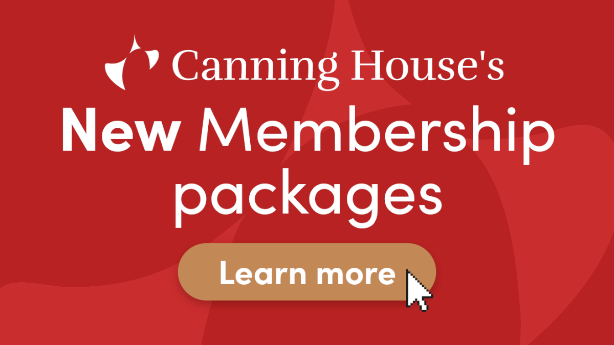Canning House's new Membership packages