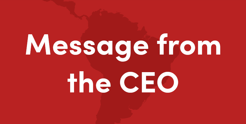 Message from the CEO