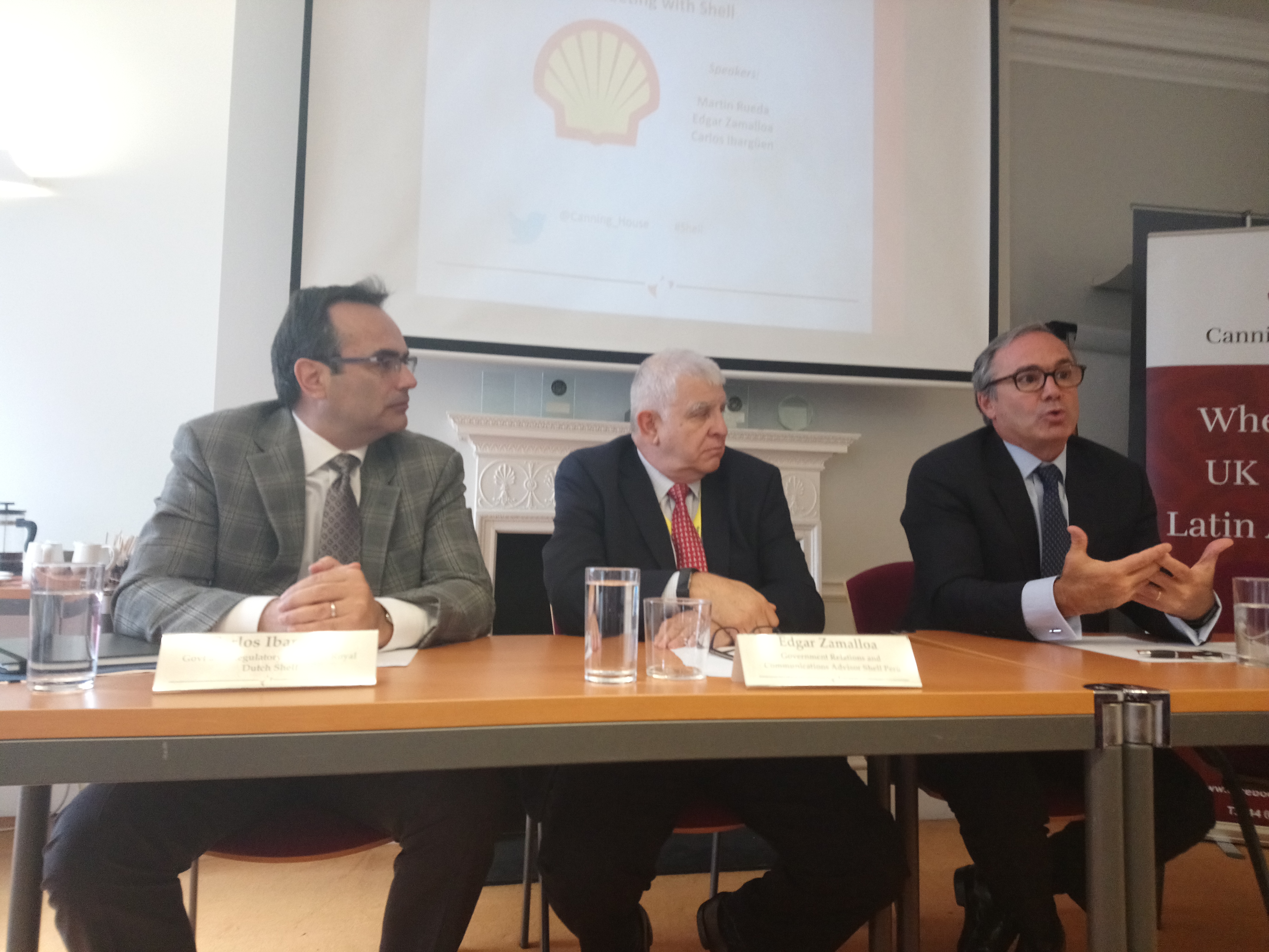 Briefing with senior representatives from Shell