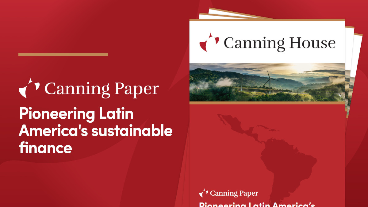 Pioneering Latin America's sustainable finance