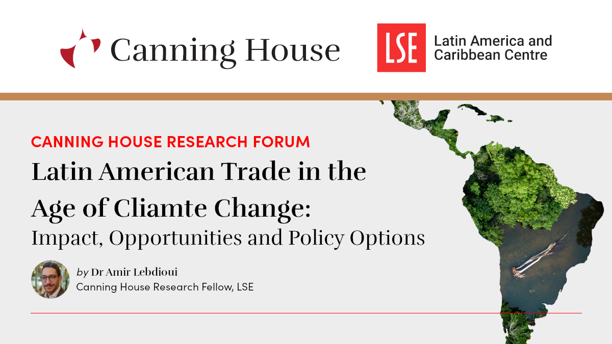 Latin American Trade in the Age of Climate Change: Impact ...